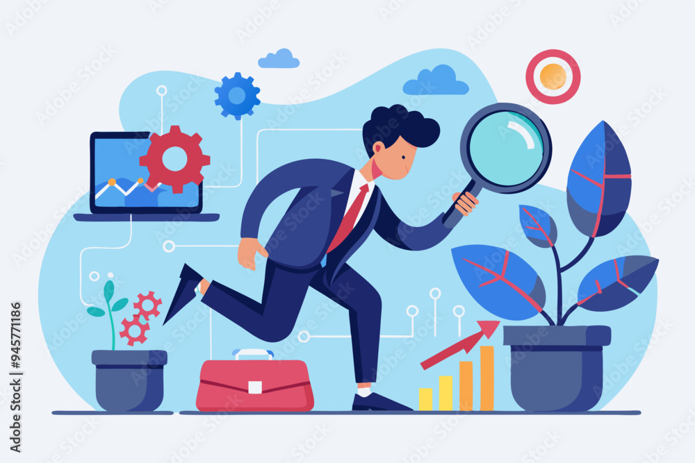 Analyze problem finding solution or opportunity, look for details to ...