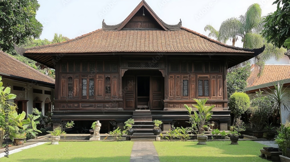 Javanese traditional houses, Indonesian traditional houses are often ...