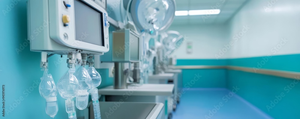 Healthcare facility with a comprehensive infection control system ...