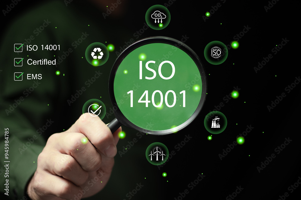 ISO 14001 concept. ISO standards quality control 14001 certified for ... ISO 14001 concept. ISO standards quality control 14001 certified for ...