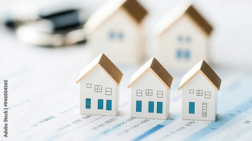 Real estate investment chart with zoning data and future growth ...