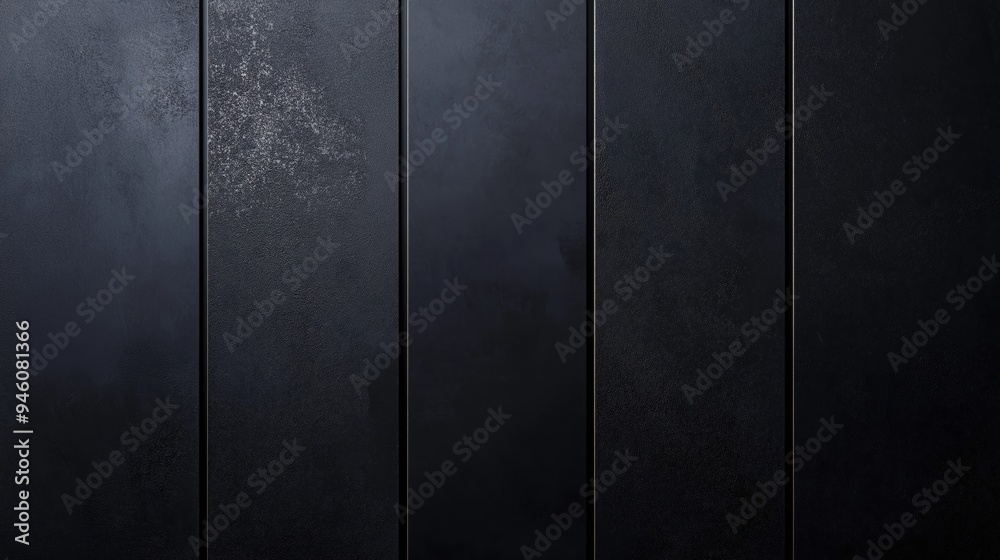 Dark black wooden panel texture, minimalist vertical plank background ...
