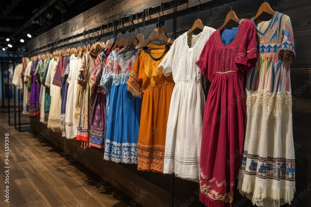 Traditional Clothing Display: A showcase of traditional Hispanic ...