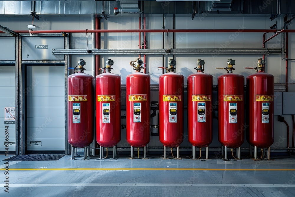Wall mounted fire suppression system essential for industrial ...