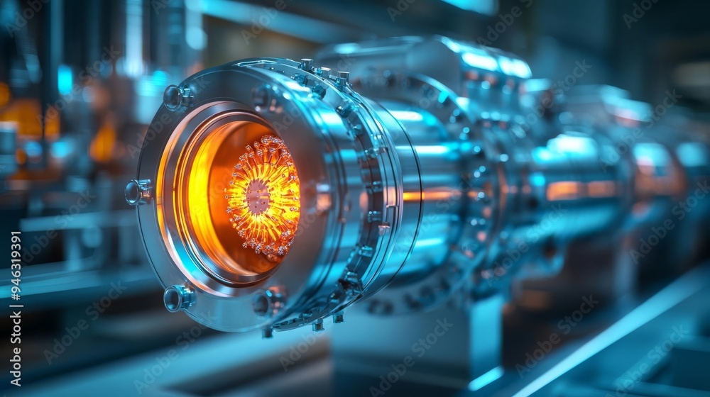 Cooling system absorbing energy from a nuclear fission reaction ...