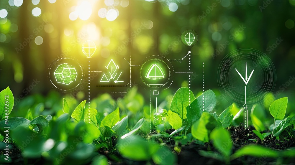 Visual representation of Environmental, Social, and Governance (ESG ...