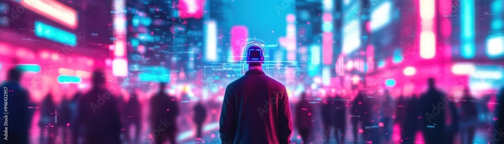 Advanced society where woke principles guide AI development, featuring ...