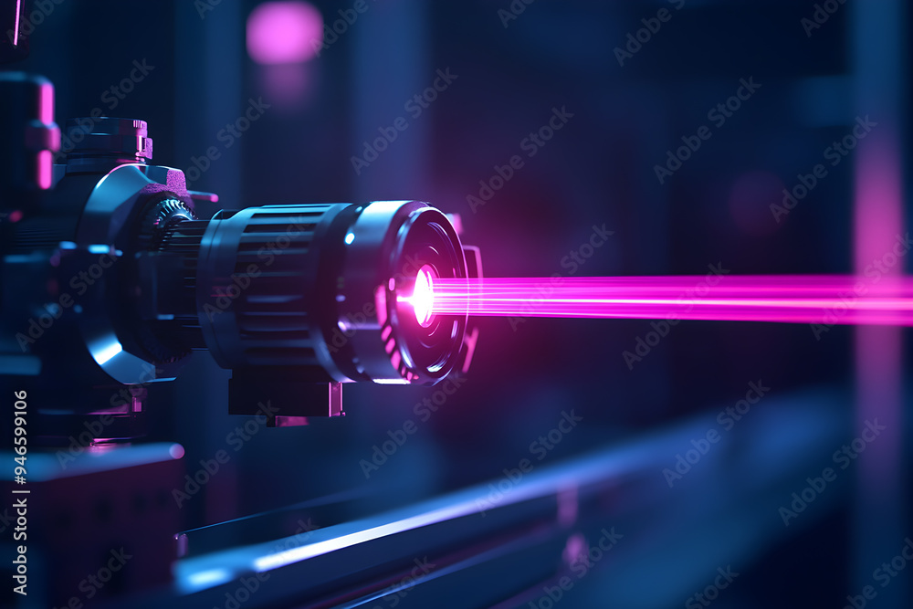 Defense technologies using laser wavelength, visualizing the use of ...