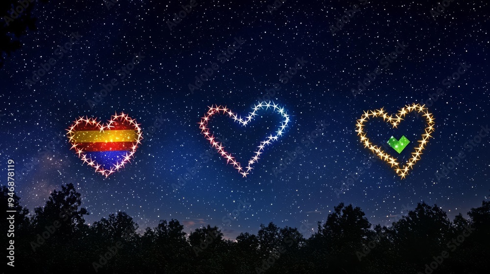 Intersex LGBT community LGBT Symbols in the Stars Constellations ...