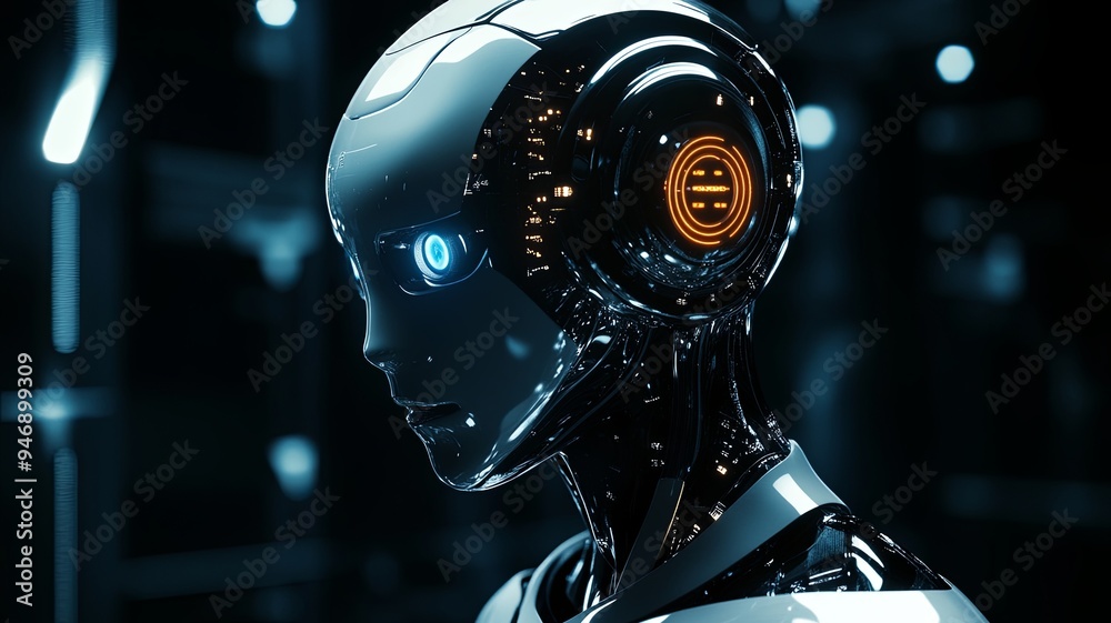 Chatbot Chat with AI, Artificial Intelligence. man using technology ...