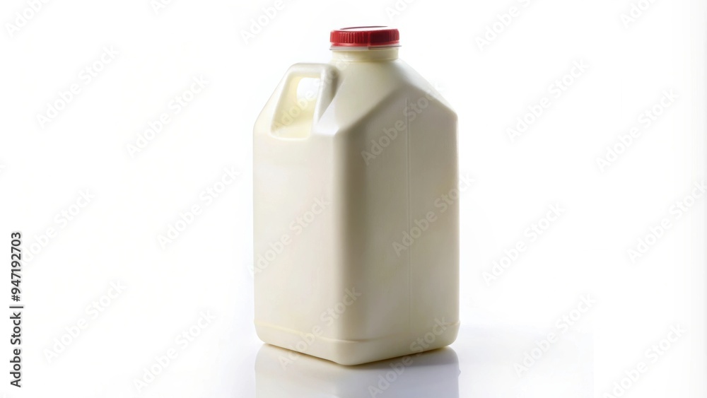 Gallon milk carton on white background, gallon, milk, carton, dairy ...
