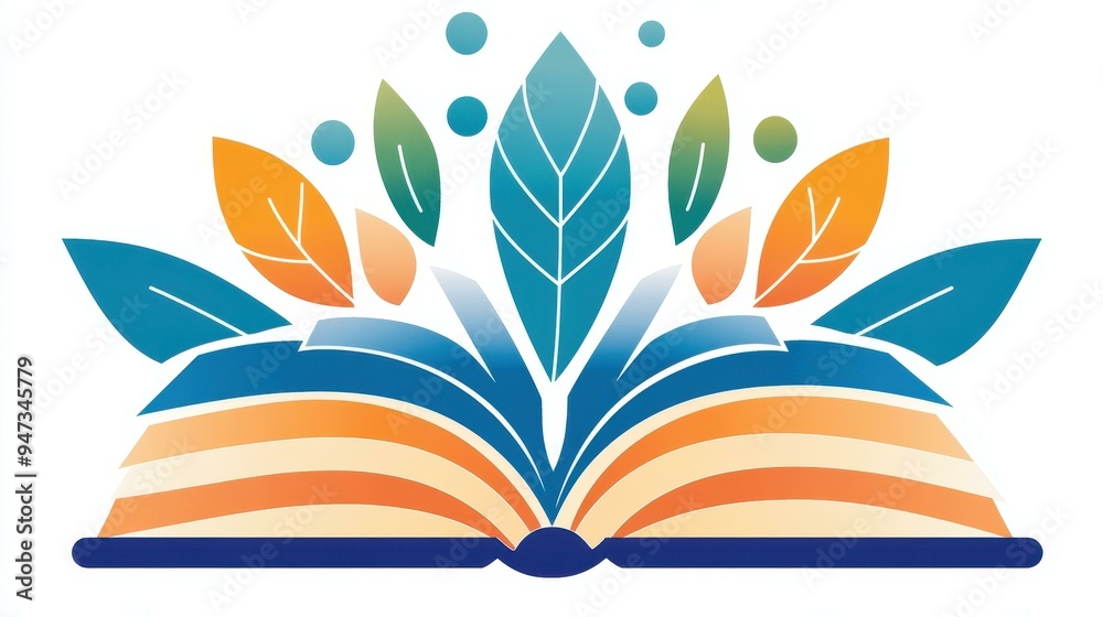 Universal logo for a language school, blending English and Korean ...