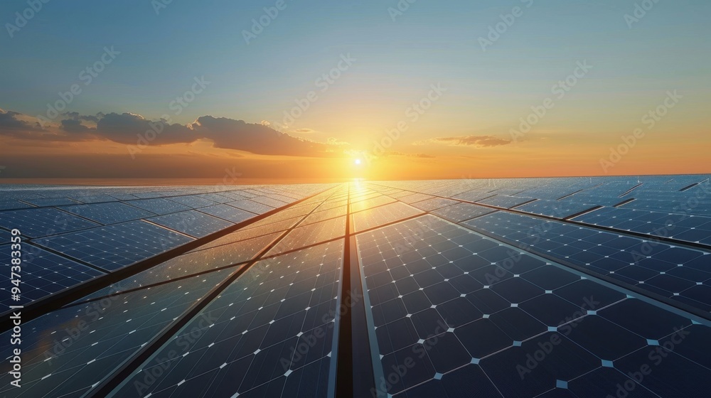 Solar Energy: Captured from the sun via solar panels, this energy ...