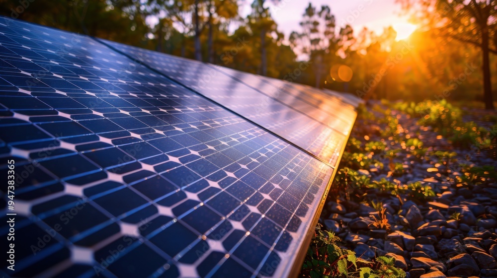 Solar Energy: Harnessed from the sun using solar panels, solar energy ...