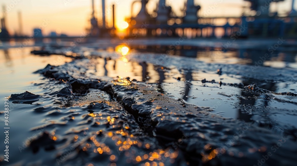 Oil: Formed from ancient marine organisms, refined into gasoline ...