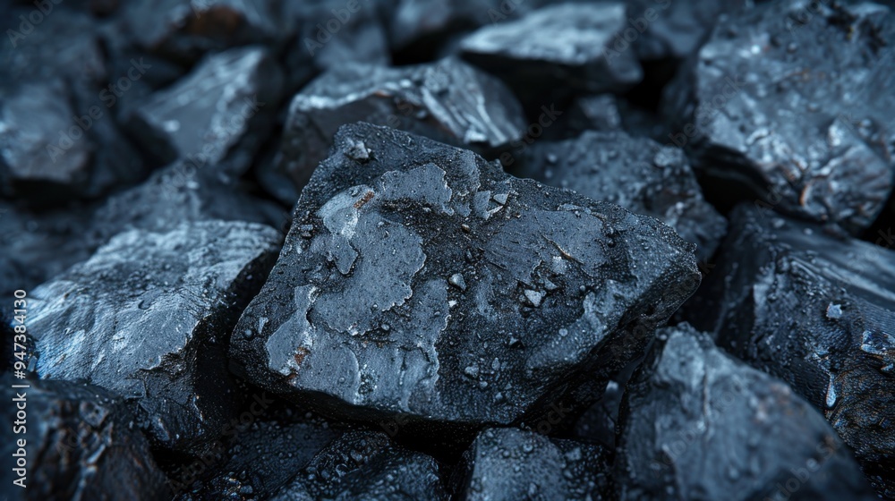 Coal: A black or brownish-black sedimentary rock used in power ...