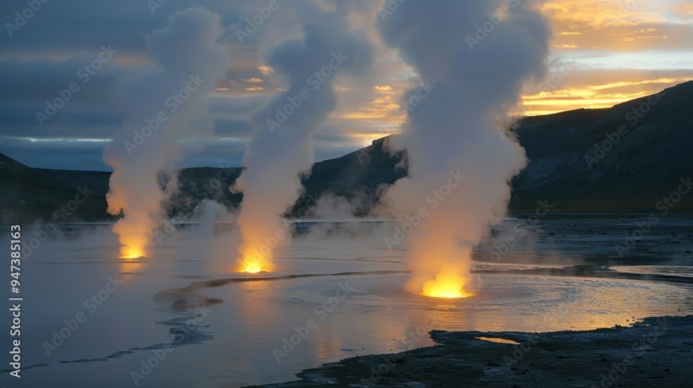 Geothermal Energy: Derived from Earth's internal heat, geothermal ...