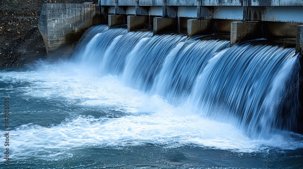 Hydropower: Capturing energy from moving water in rivers or dams ...