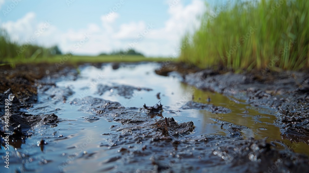 Peat: Accumulated decayed organic material in wetlands, used as a soil ...