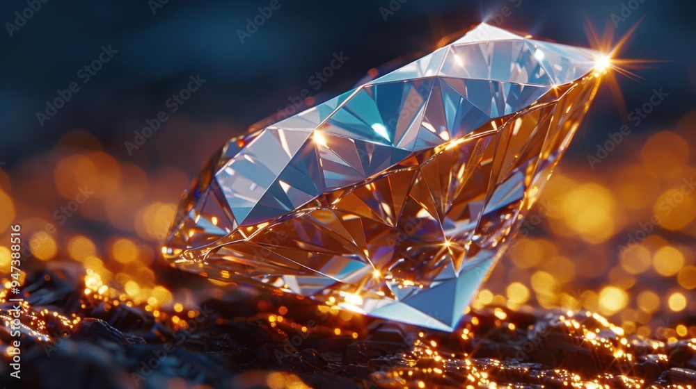 Diamonds: Celebrated for their sparkle and strength, diamonds are used ...