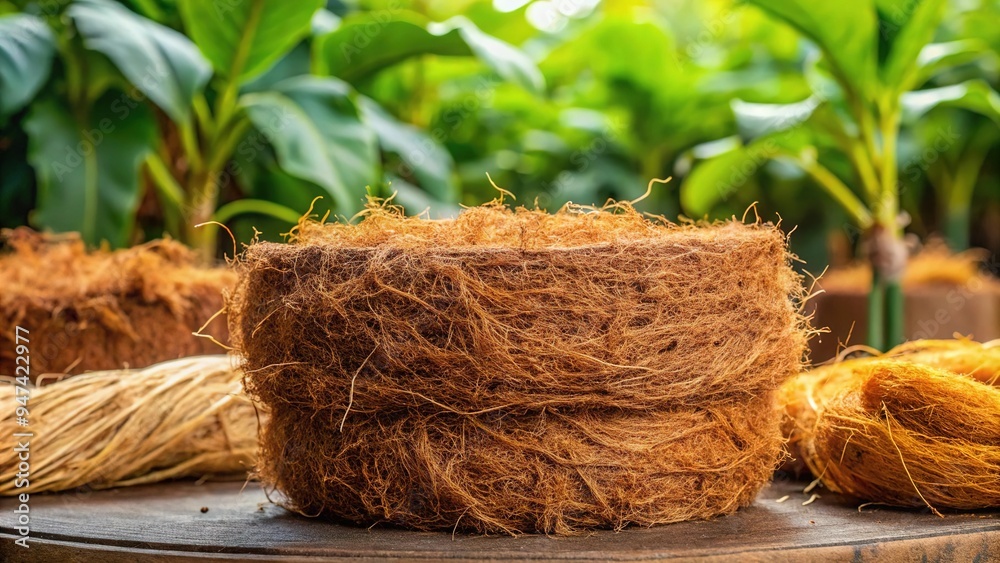 Coir fiber, a sustainable and eco-friendly option, replaces traditional ...
