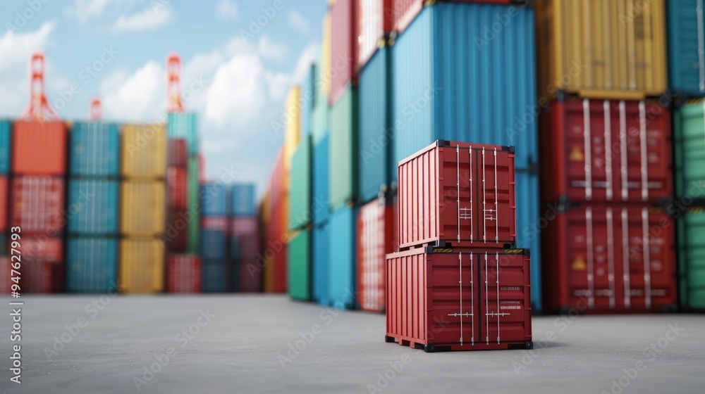 Automated real time container tracking and surveillance system in a ...