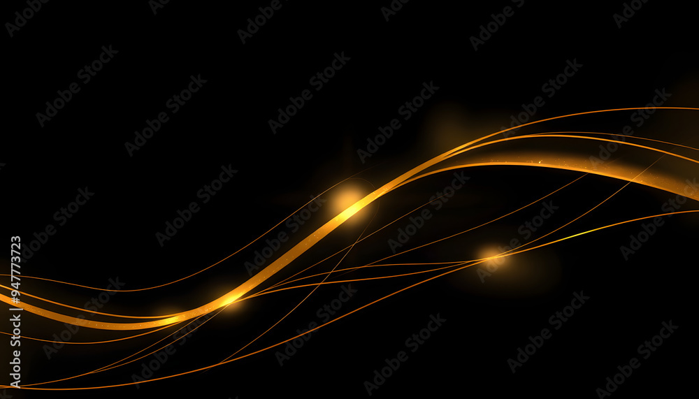 Vector modern simple design, elegant modern gold line background ...