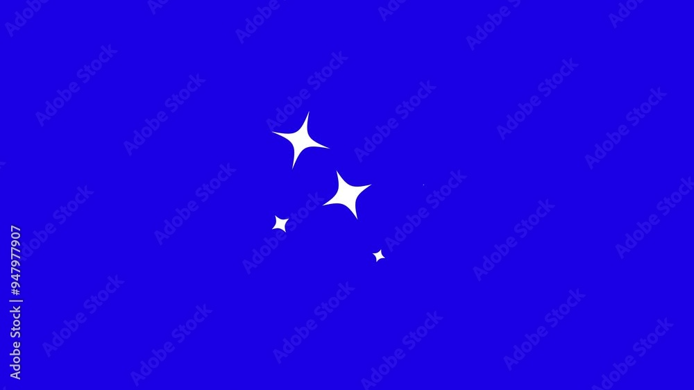 Twinkling stars animation,Twinkling lights 4k background, night sky ...