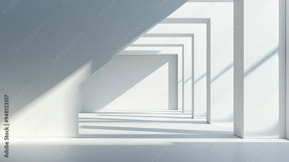 150. A 3D frame with realistic depth and shadows, the modern design ...