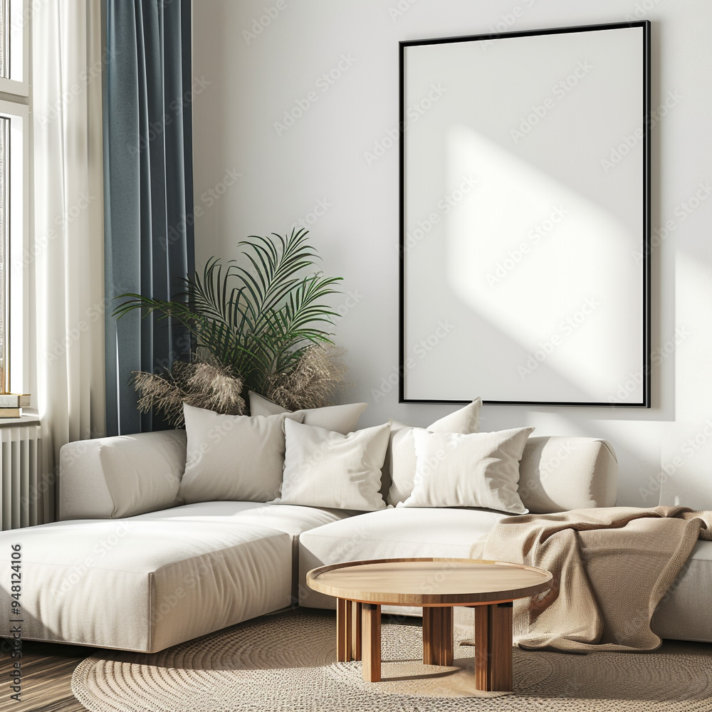 picture identity minimal couch living sofa canvas furniture minimalist ...