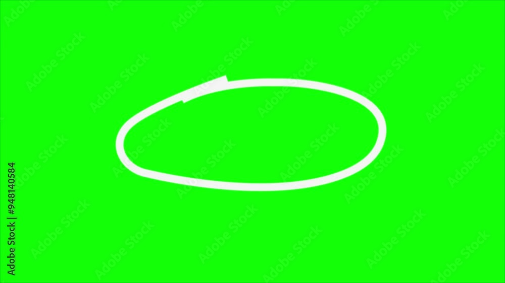 Hand drawn white circle highlight with transparent background. Circle ...