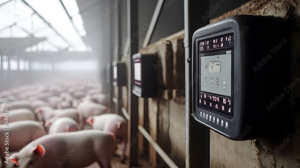 Advanced Digital Control Panel Optimizing Ventilation and Temperature ...