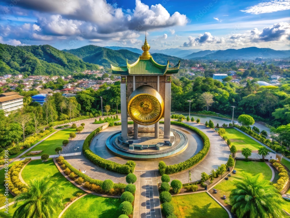 Serenely situated in Ambon City, Indonesia, the majestic World Peace ...