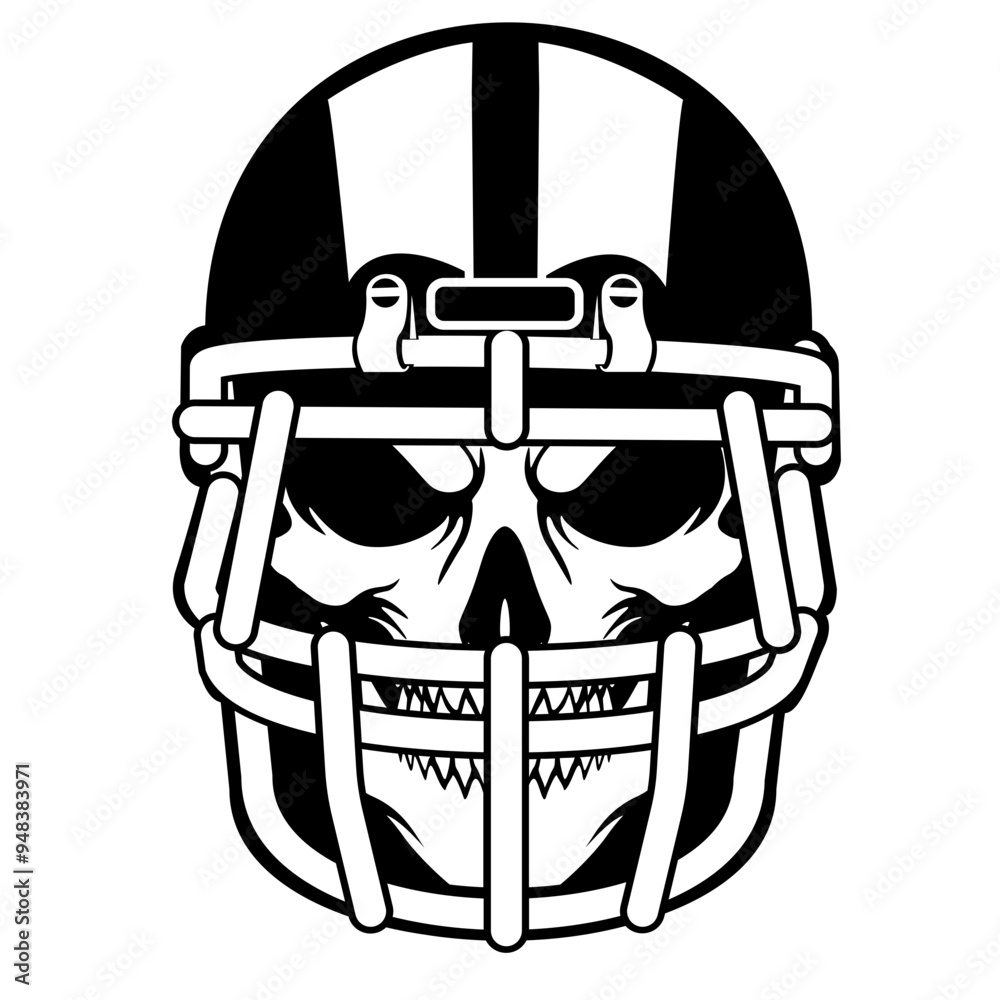 Football Skull | Skeleton Head | Football Helmet | Skull | Halloween ...