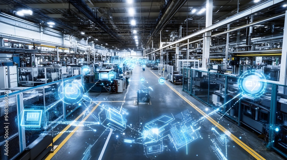 Streamlined Smart Factory Floor with IoT Enabled Machinery and ...