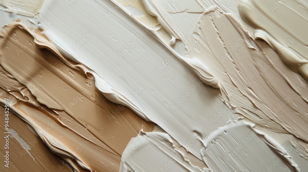 Variety of skin tones in a textured, paint-like format. Keywords: skin ...