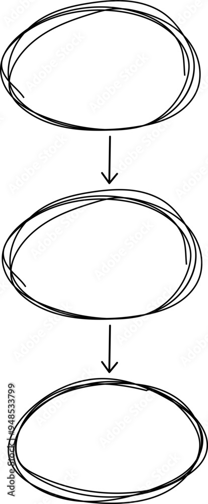 Mind map infographic diagram doodle line free hand drawing. Idea scheme ...