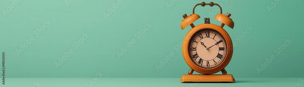 Time machine shaped like a traditional clock, with the ability to bend ...