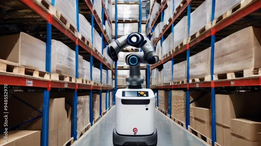 Package selection by a reboot on wheel using intelligent warehouse ...