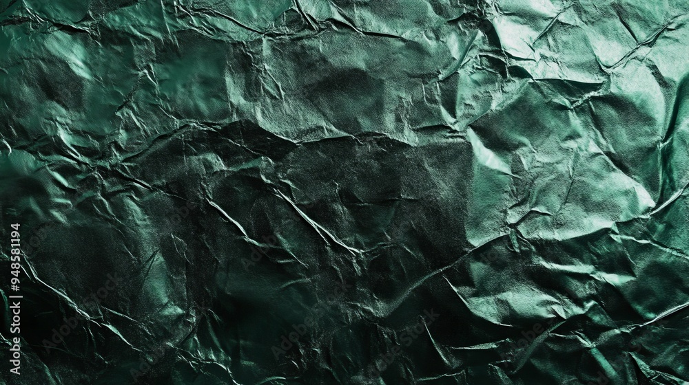dark green foil texture is a luxurious and elegant visual effect that ...