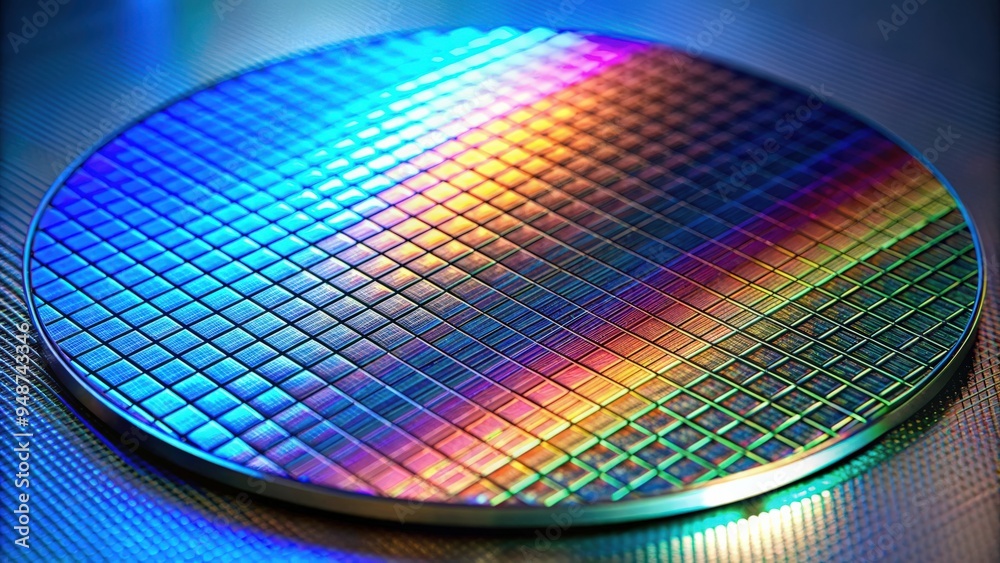 Silicon wafer used in semiconductor manufacturing , Technology ...
