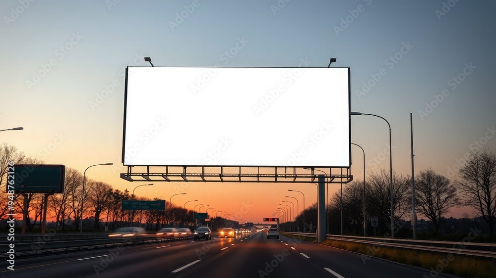 Photo & Art Print billboard on highway , advertising board in highway ...