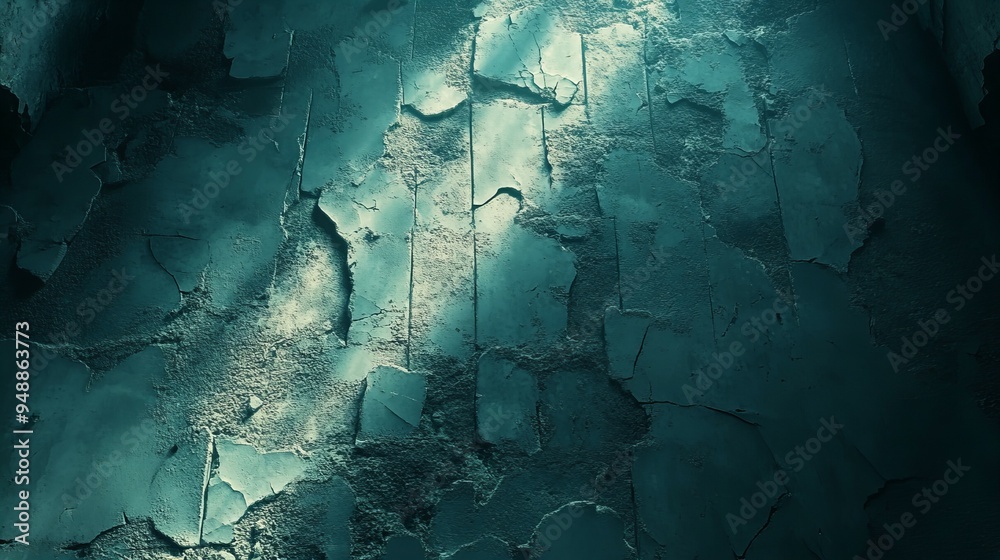 Rugged textured grunge wall background with dark shadows, chipped paint ...