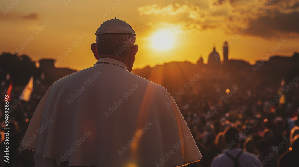 World Catholic Church Day. Catholicism. the Catholic faith. Holy Pope ...