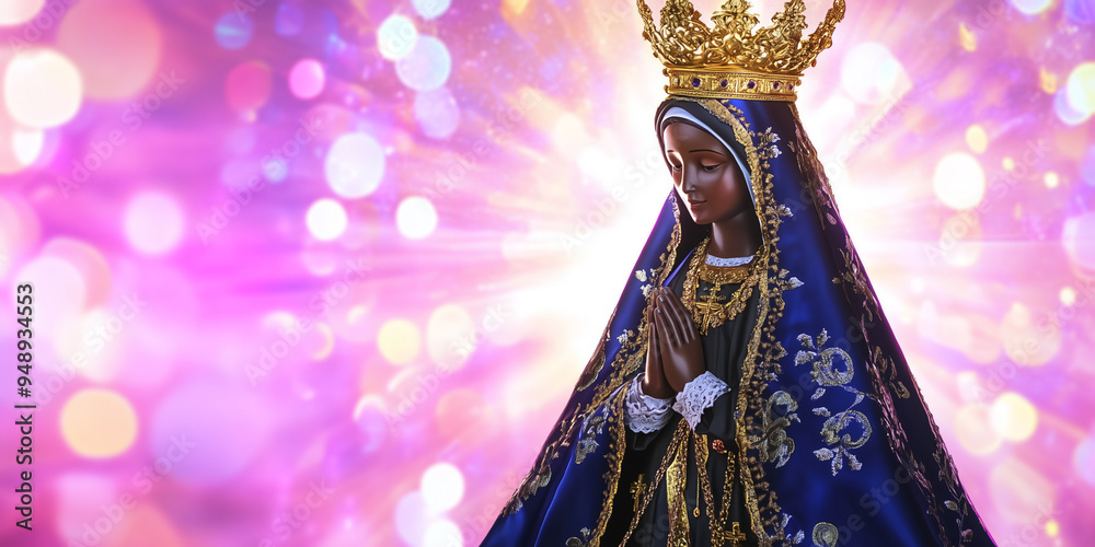 Statue of Our Lady of Aparecida (Nossa Senhora Aparecida), Brazil's ...