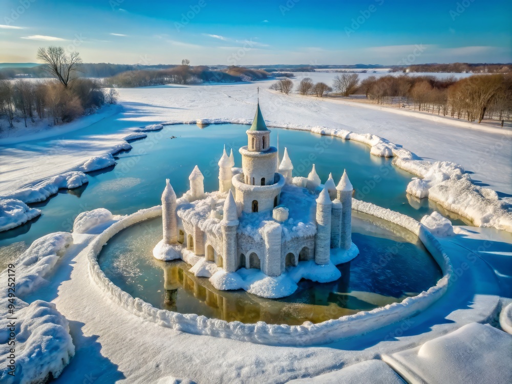 Horseshoe Lake, Illinois, USA (A classic example of an oxbow lake ...