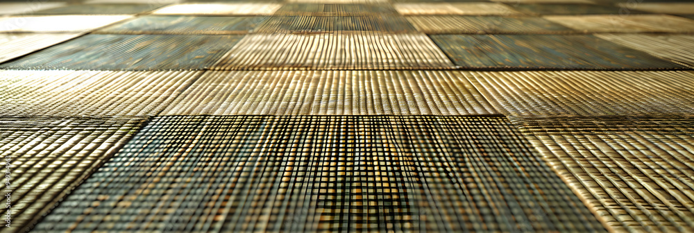 Traditional Japanese Tatami Textures Showcasing the Intricate Weaving ...