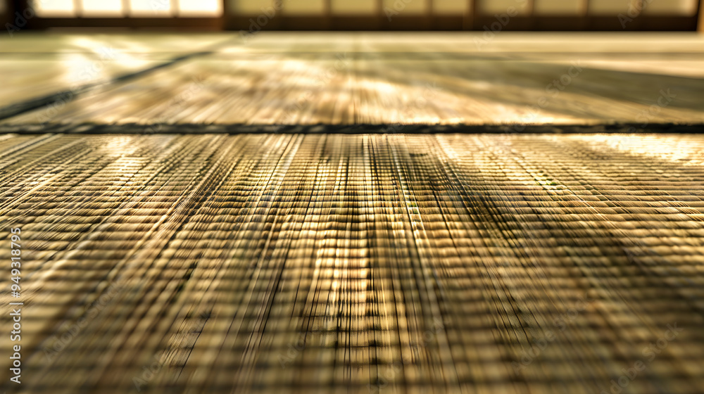 Traditional Japanese Tatami Textures Showcasing the Intricate Weaving ...