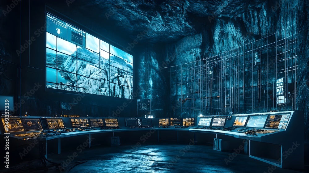 Automated Control Room with IoT Interfaces Overseeing the Construction ...