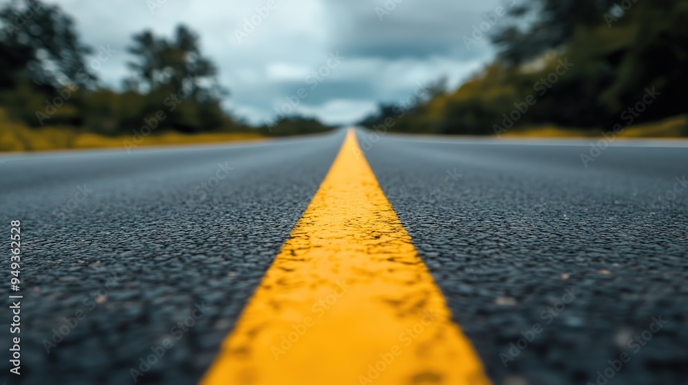 Icon Representing Roads, Featuring a Simple and Clear Design to ...